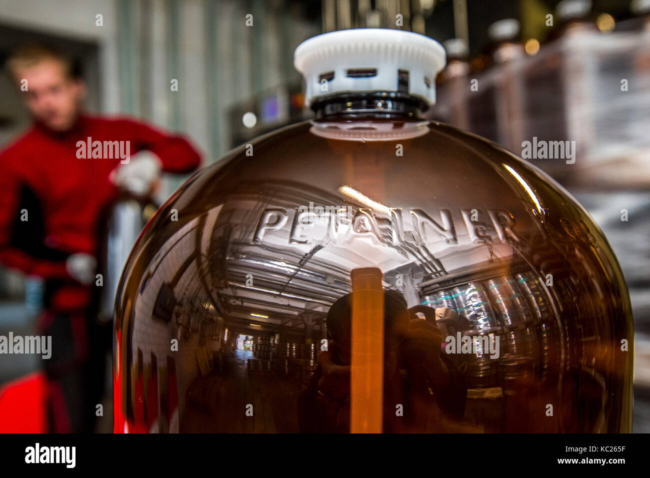 Primator (The Mayor) brewery has used a 20-liter plastic barrel called ...