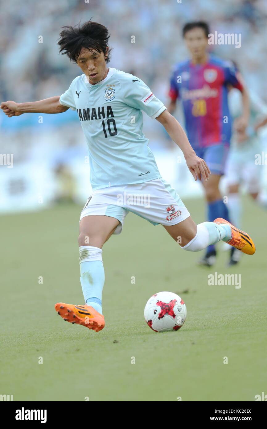Tokyo, Japan. 30th Sep, 2017. Shunsuke Nakamura (Jubilo) Football ...