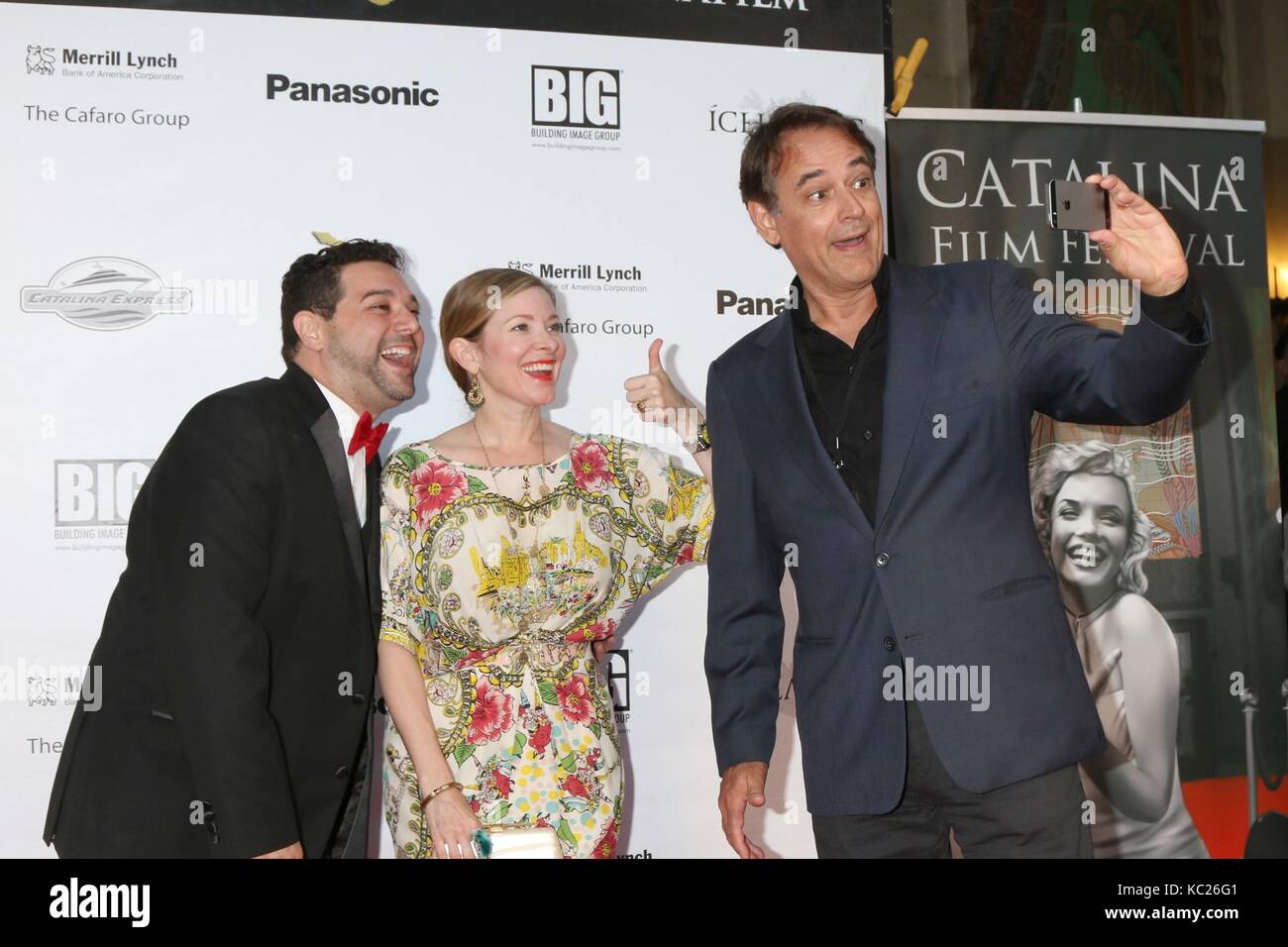 Santa Catalina Island, CA. 30th Sep, 2017. Ron Truppa, Cady McClain ...