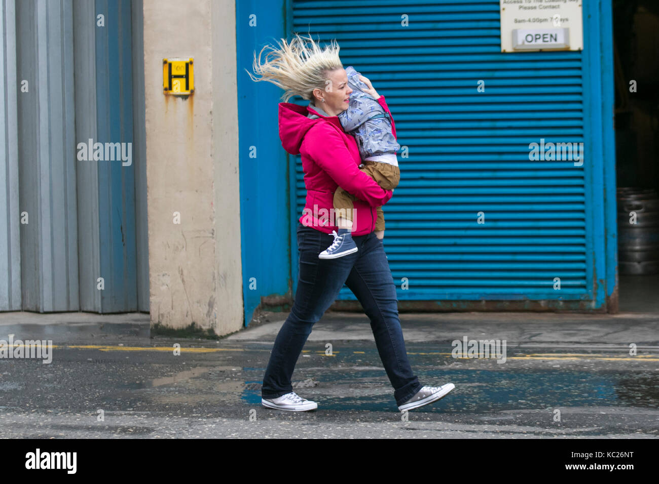 Struggling With Wind High Resolution Stock Photography and Images - Alamy