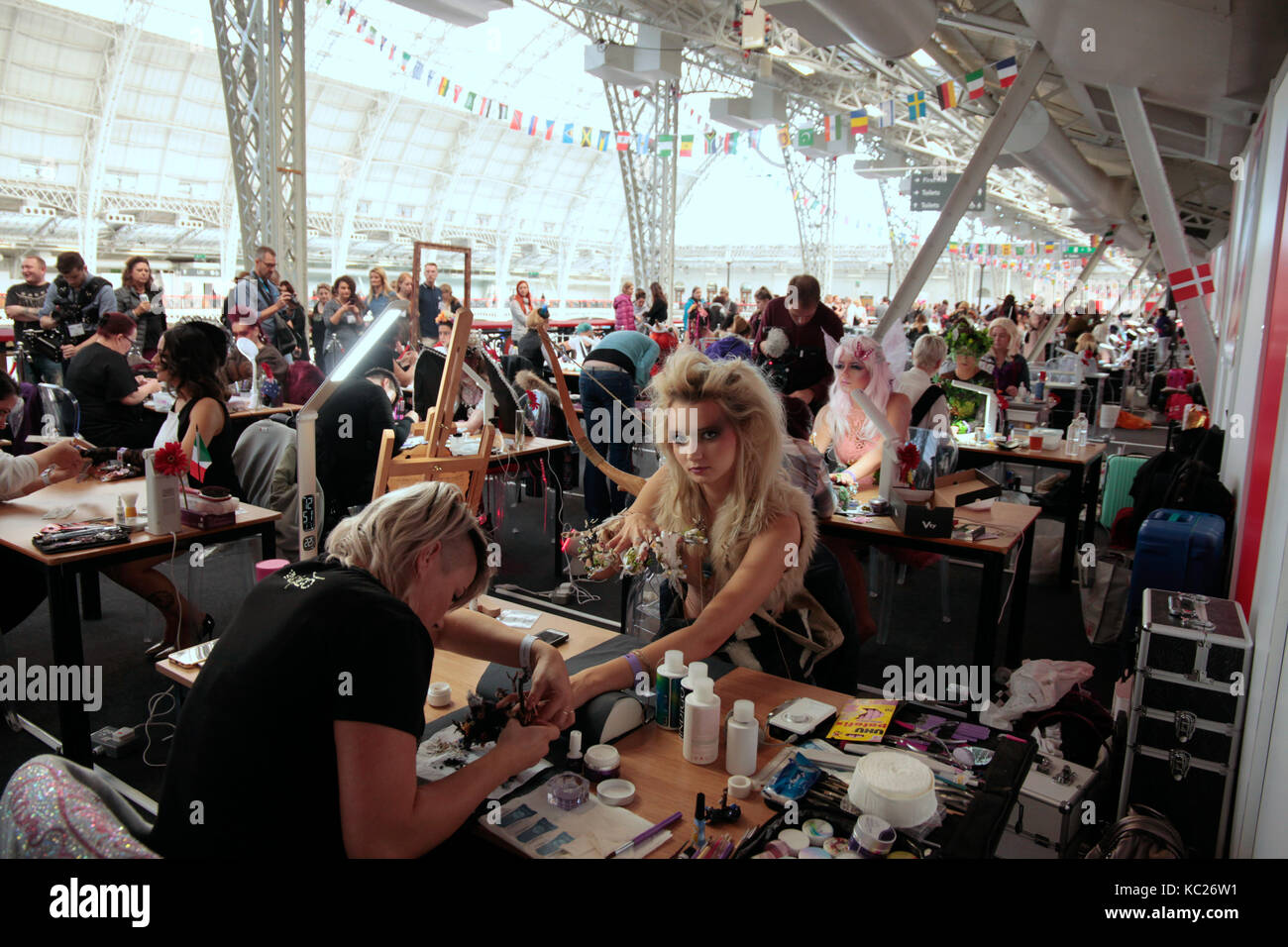 London, UK. 2nd October, 2017. The high expected Nailympia competition ...