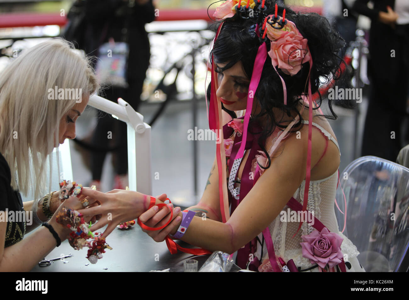 London, UK. 2nd October, 2017. The high expected Nailympia competition ...
