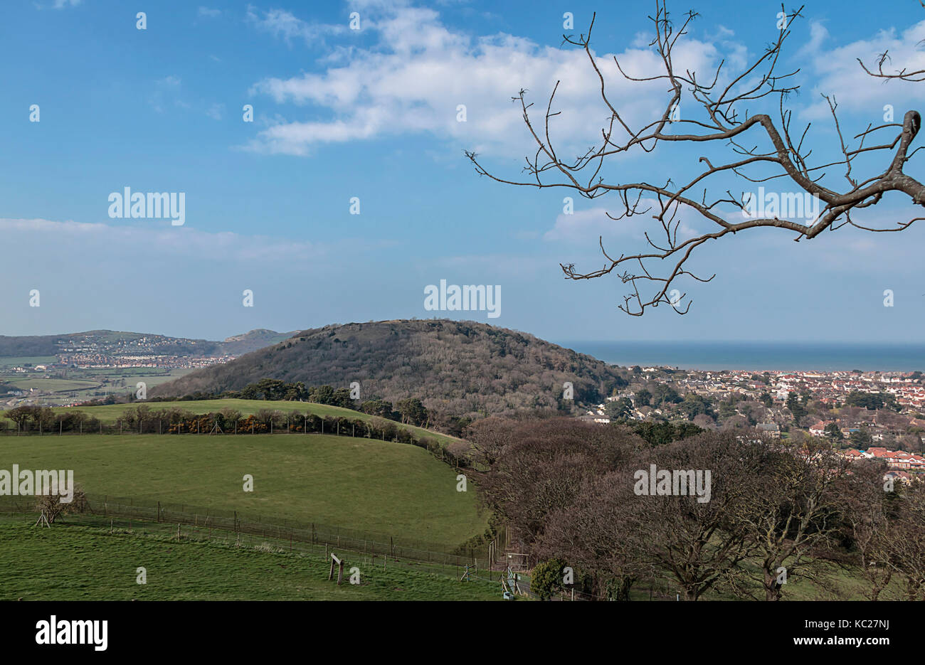 Colwyn Bay, North Wales Stock Photo - Alamy