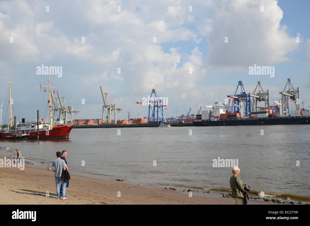 Hamburg Docks, Germany Stock Photo - Alamy