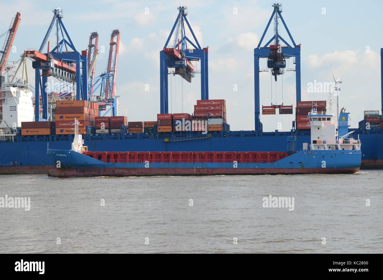 Hamburg Docks, Germany Stock Photo - Alamy
