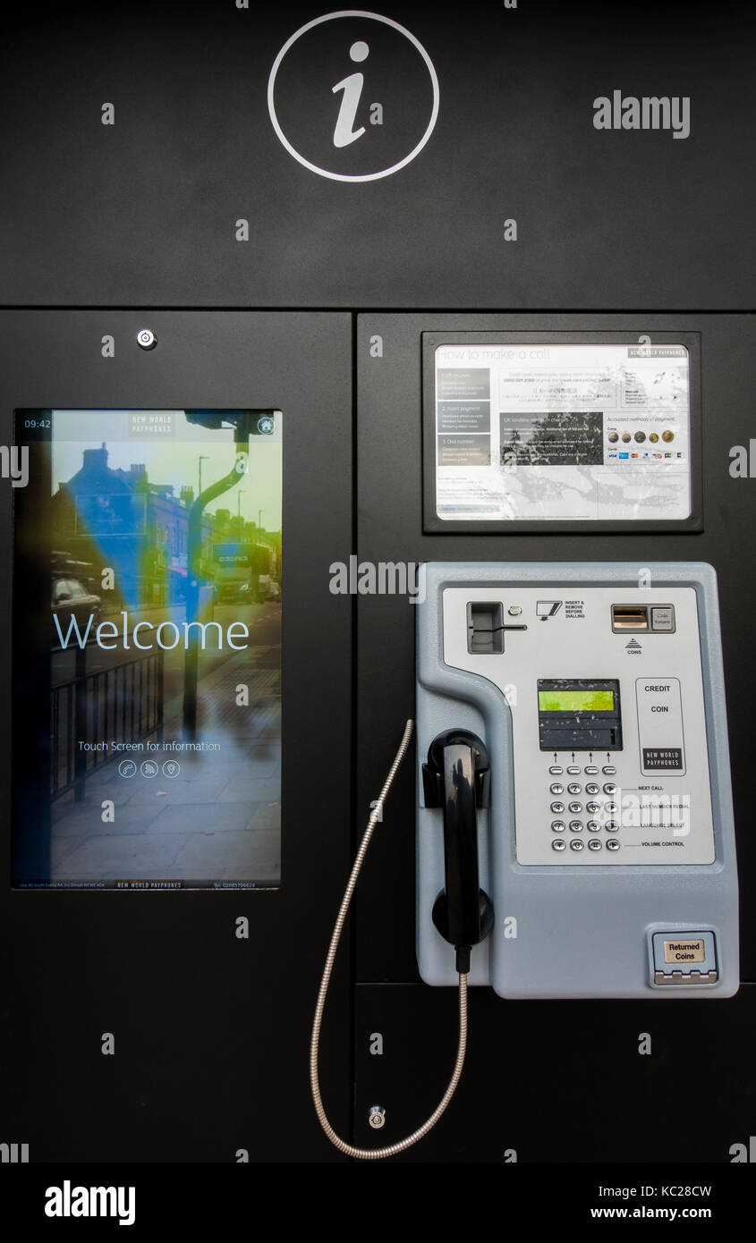Telephone payphones hi-res stock photography and images - Alamy
