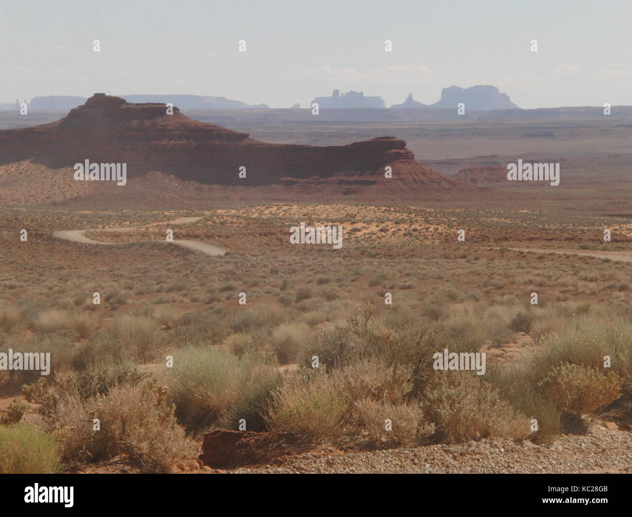 Mystical land of the Valley of the Gods Stock Photo - Alamy