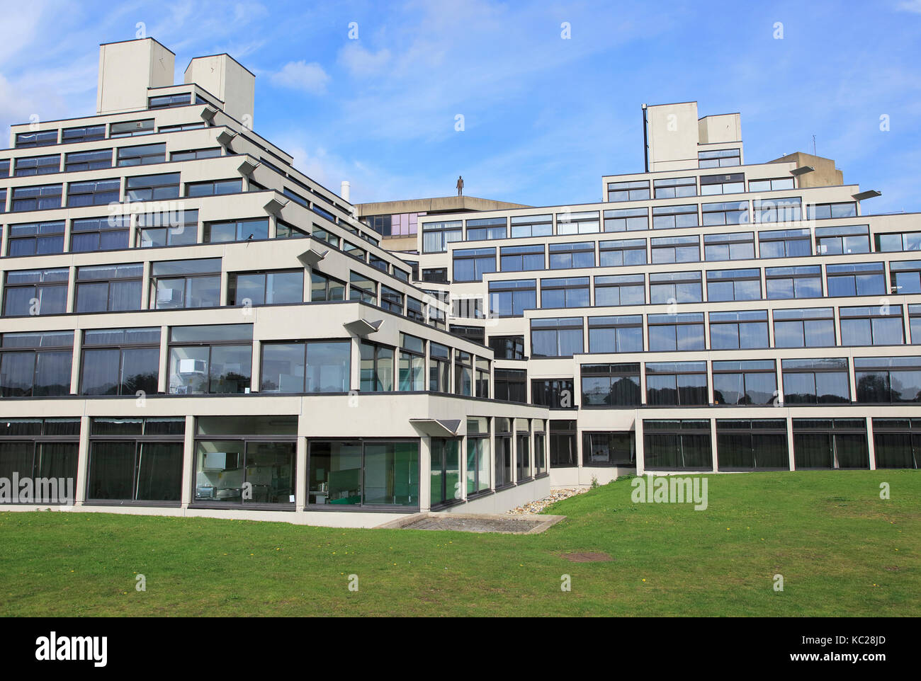 Uea norfolk norwich university ziggurat architecture hi-res stock ...
