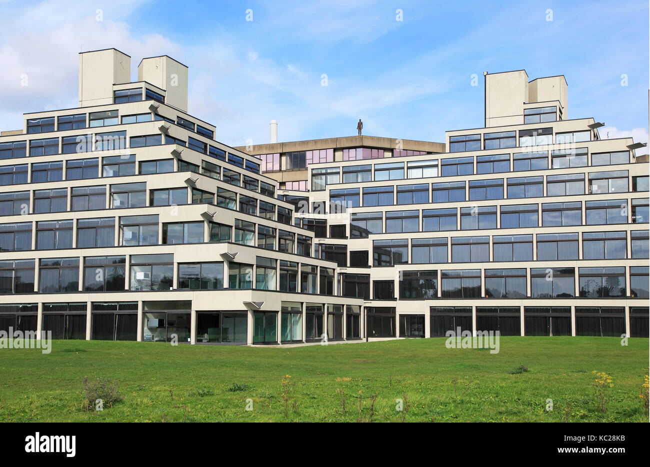 Uea norfolk norwich university ziggurat architecture hi-res stock ...