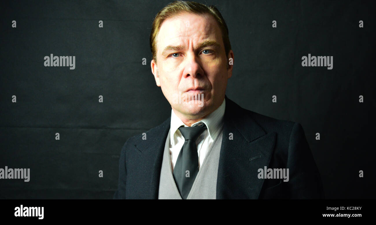 British Classic Butler Stock Photo - Alamy