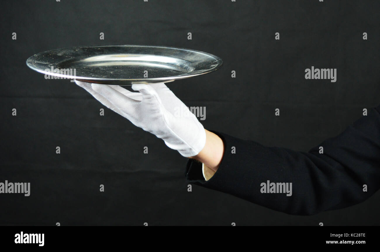 British Classic Butler Stock Photo - Alamy