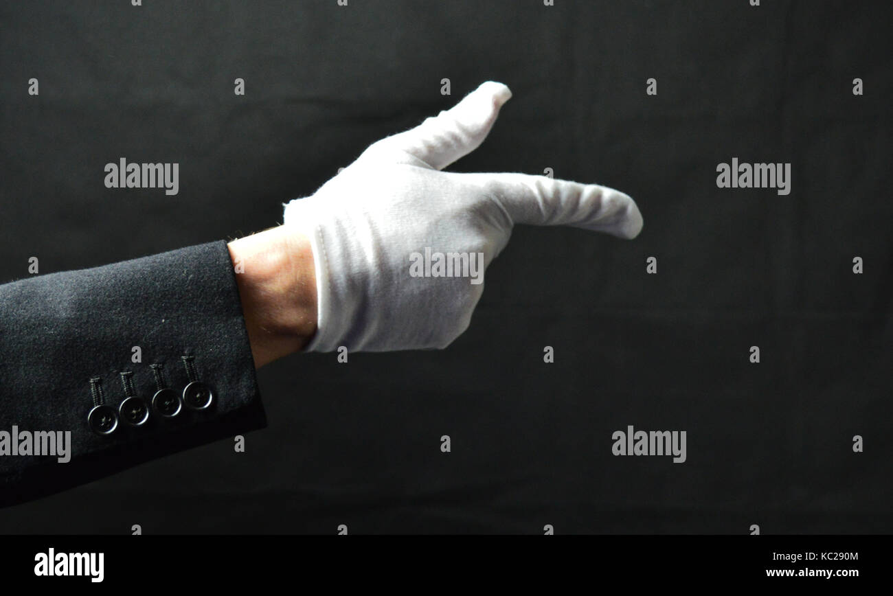 British Classic Butler Stock Photo - Alamy