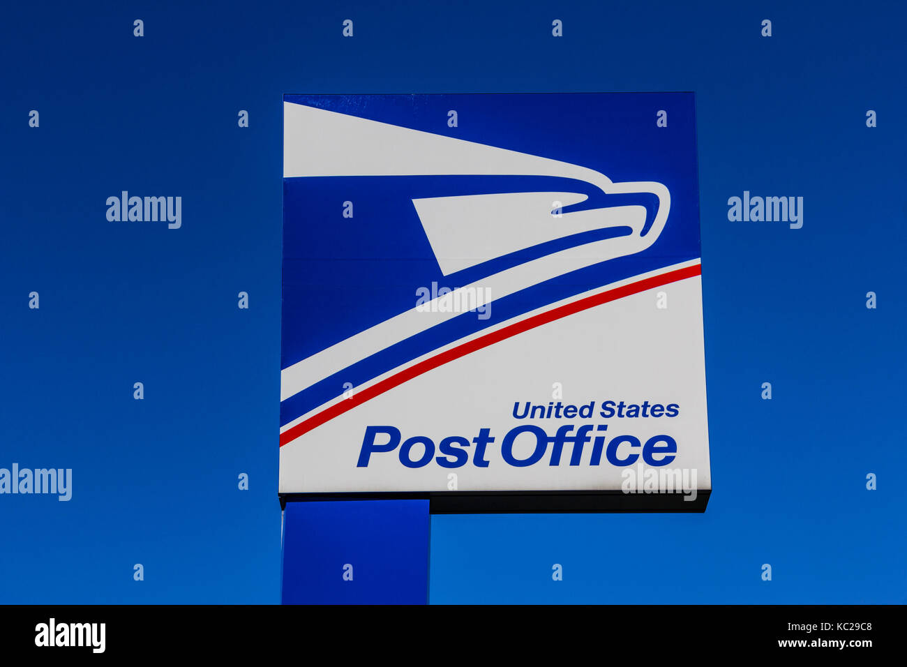 Indianapolis - Circa September 2017: USPS Post Office Location. The ...