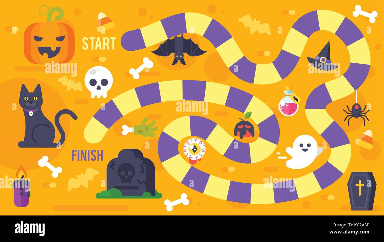 Creepy halloween background black Stock Vector Images - Alamy