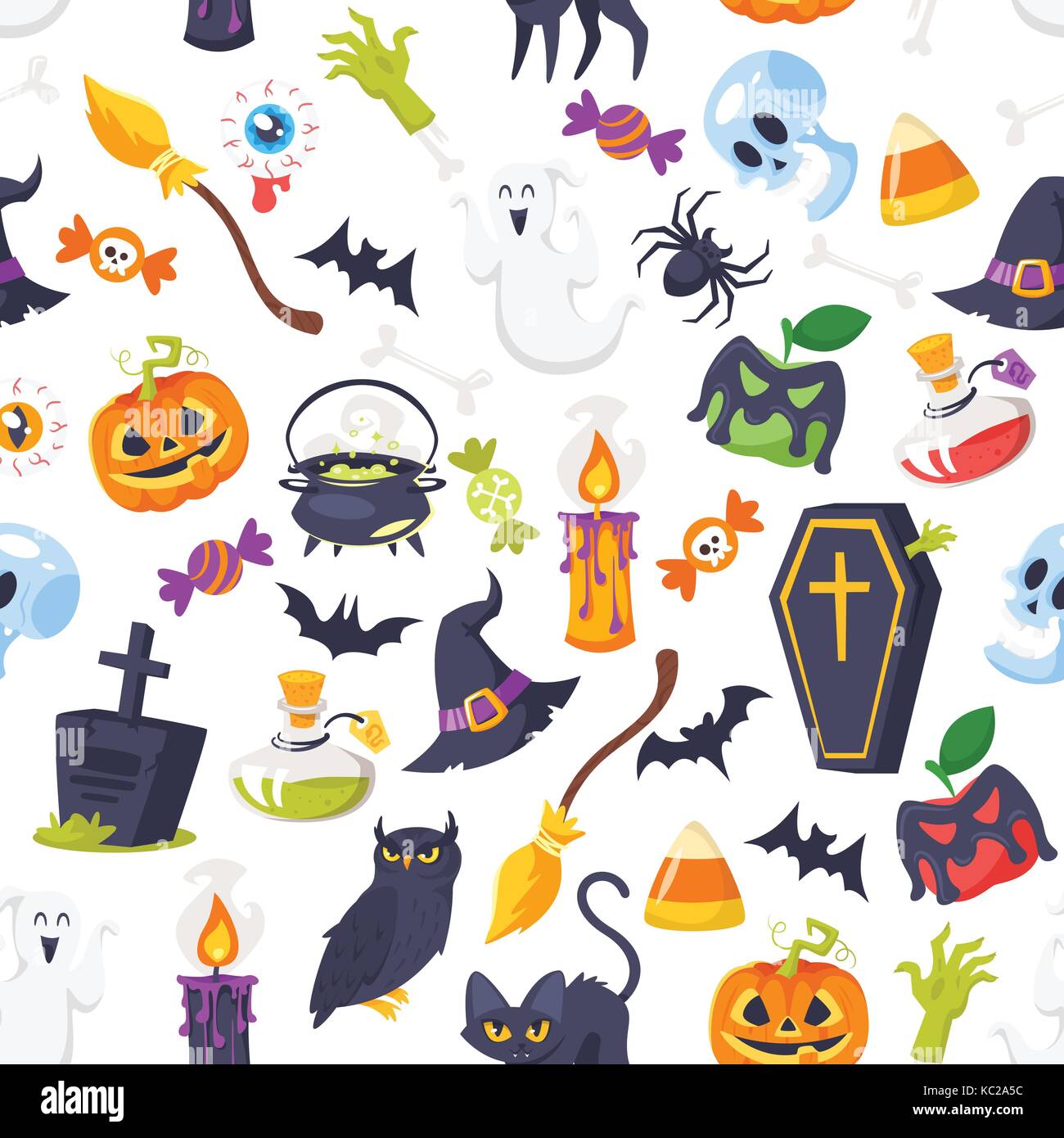 Halloween scary black color Stock Vector Images - Alamy