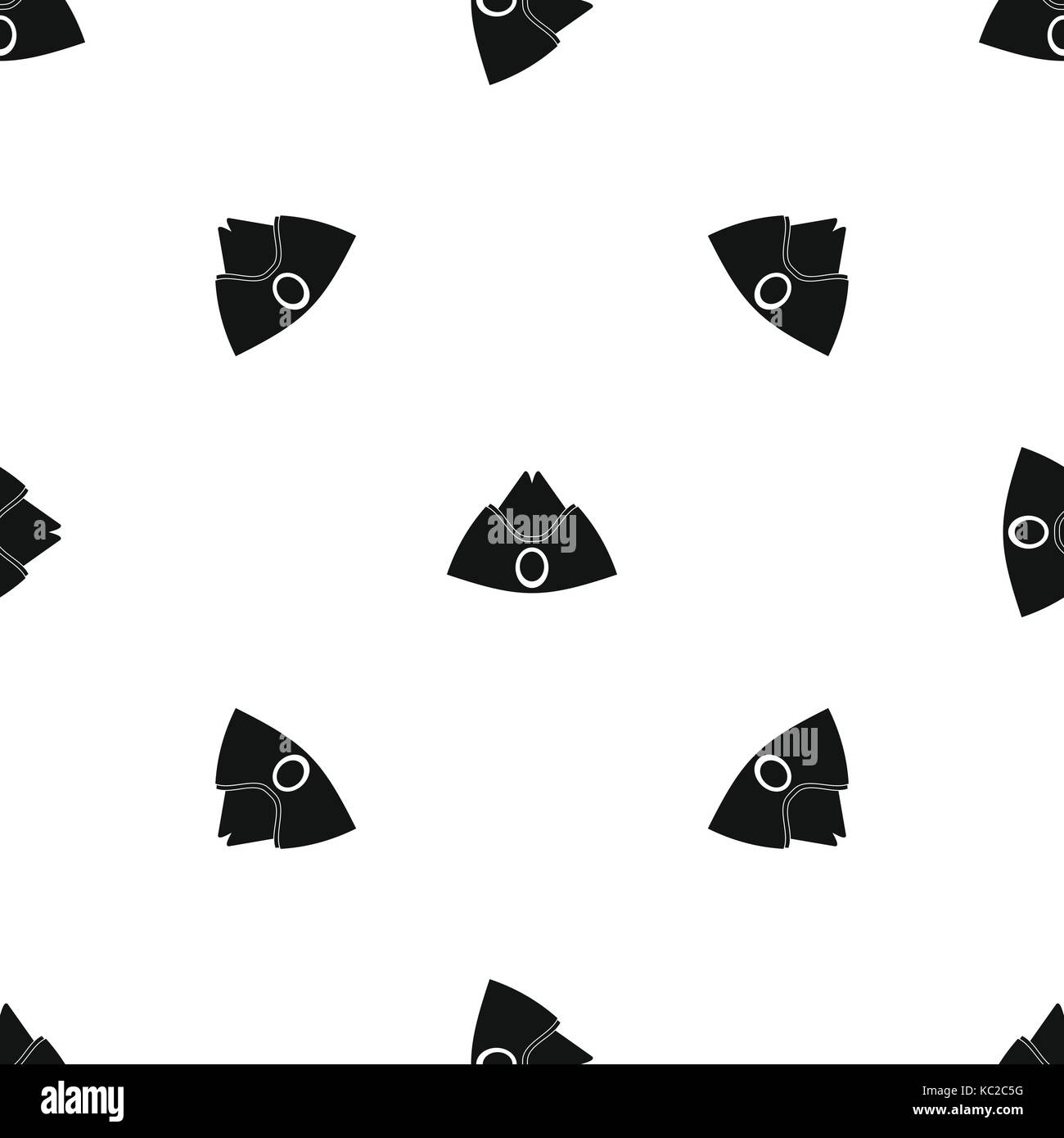 Forage cap pattern seamless black Stock Vector Image & Art - Alamy