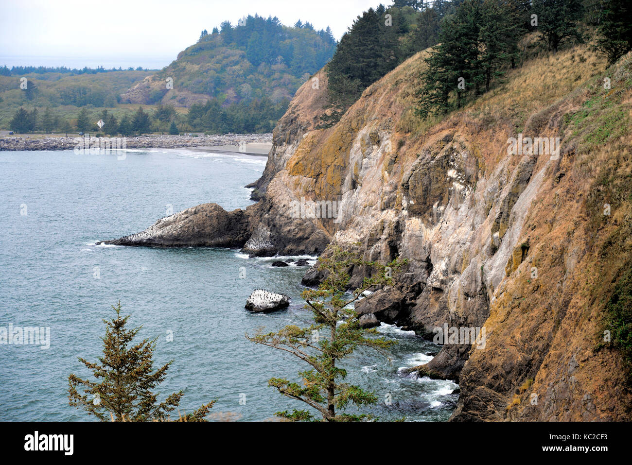 Cape Disappointment channel Stock Photo - Alamy