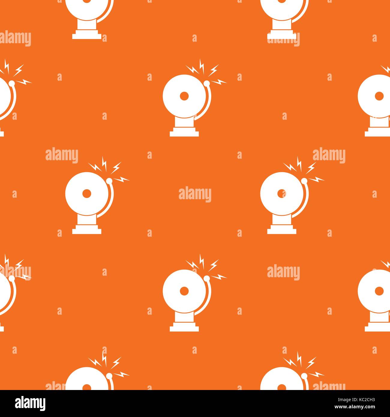 Fire alarm pattern seamless Stock Vector Image & Art - Alamy