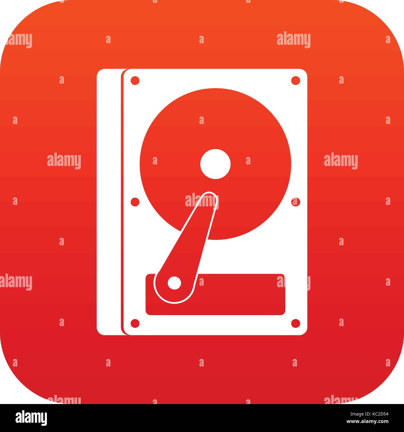 Hard disk platter red binary hi-res stock photography and images - Alamy