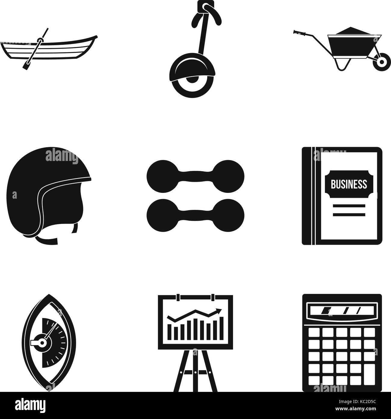 Balance wheel icons set, simple style Stock Vector Image & Art - Alamy