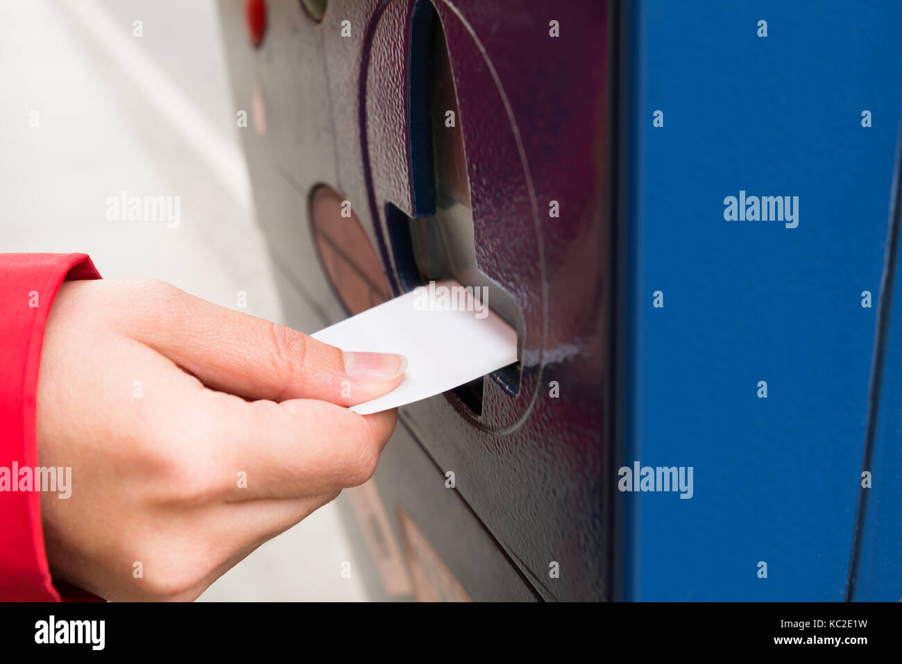 Vehicle parking ticket machine hi-res stock photography and images - Alamy