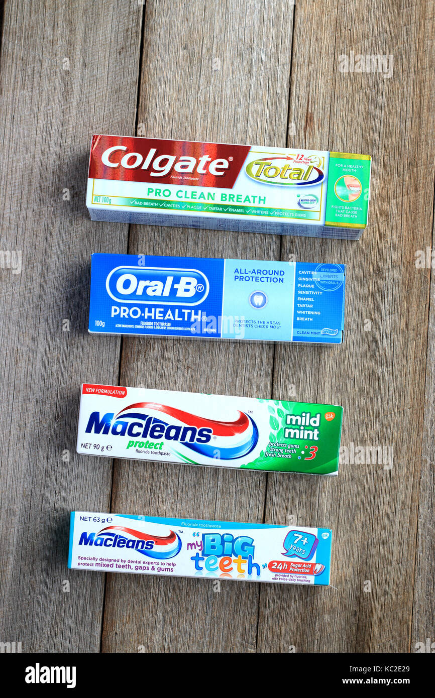 Kids and adult toothpaste hi-res stock photography and images - Alamy
