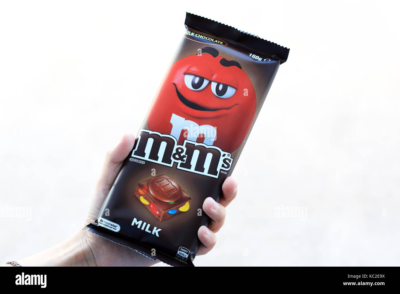 M & M's Milk Chocolate Stock Photo - Alamy