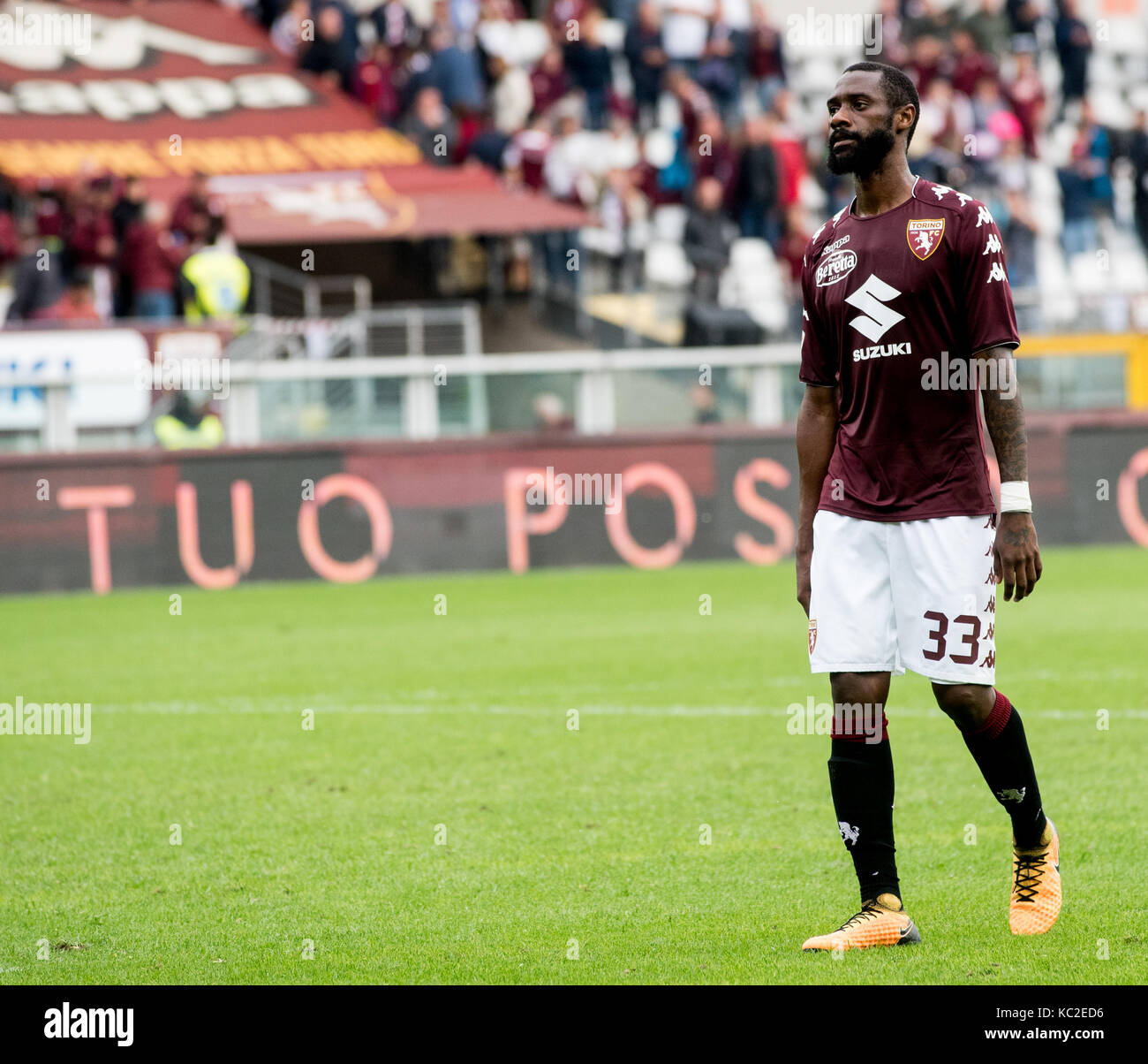 Turin, Stadio Olimpico Grande Torino Italy 1st october 2017. Nicolas ...