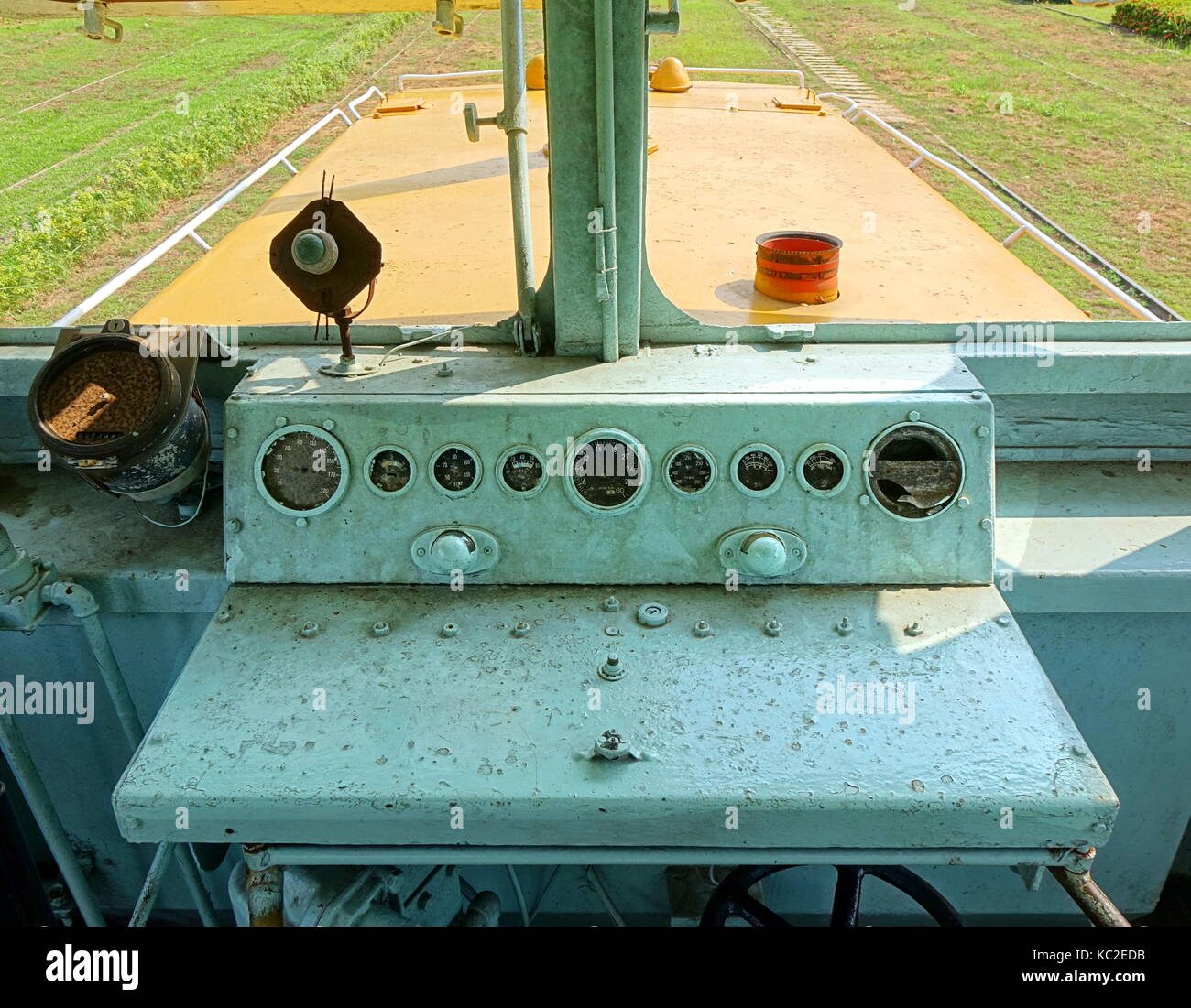 Diesel locomotive interior hi-res stock photography and images - Alamy