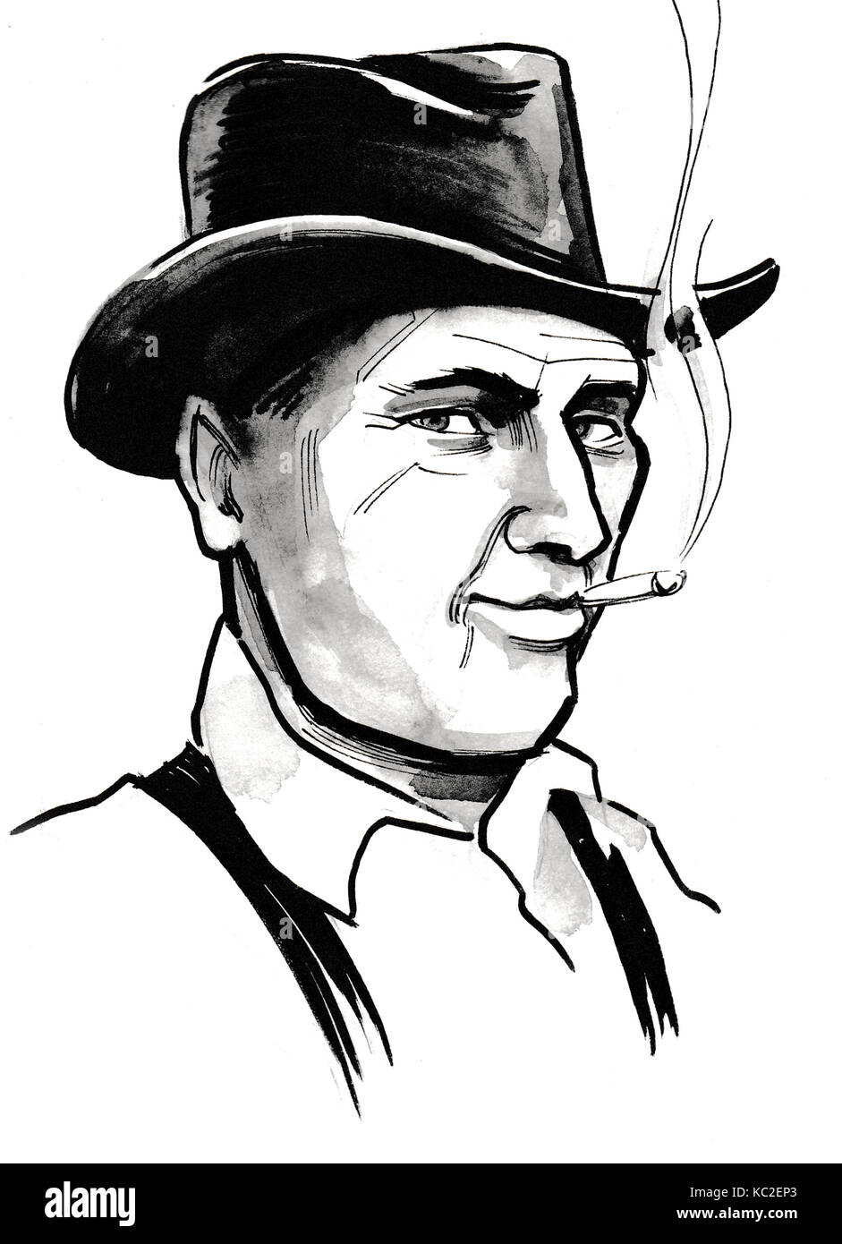 Gangster character hi-res stock photography and images - Alamy