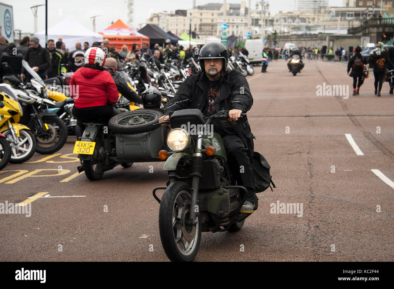 Brightona 2017 the annual charity motorcycle rally on Madeira Drive ...
