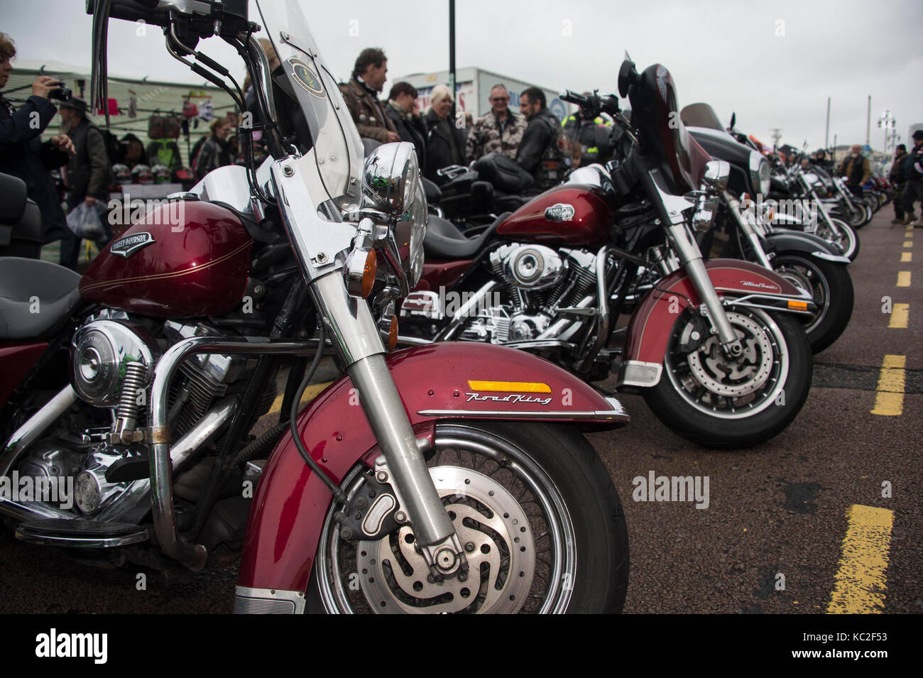 Brightona 2017 the annual charity motorcycle rally on Madeira Drive ...