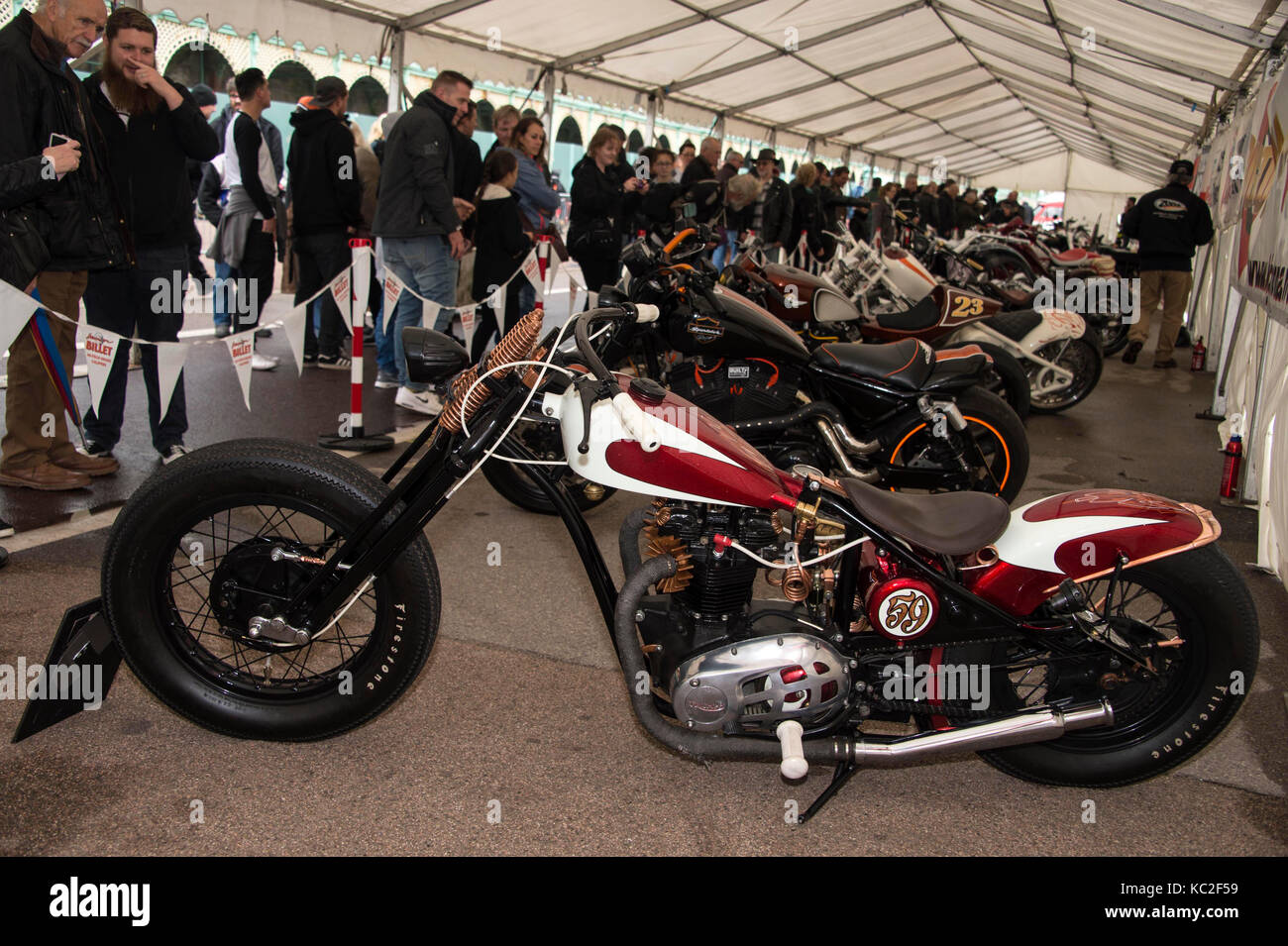 Brightona 2017 the annual charity motorcycle rally on Madeira Drive ...