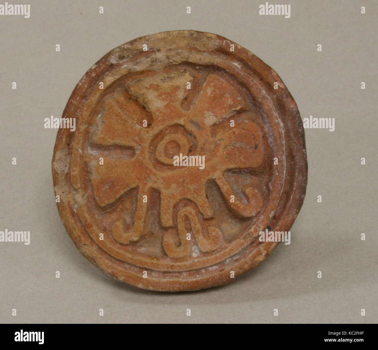 Stamp, Butterfly, 14th–early 16th century, Mexico, Mesoamerica, Aztec ...