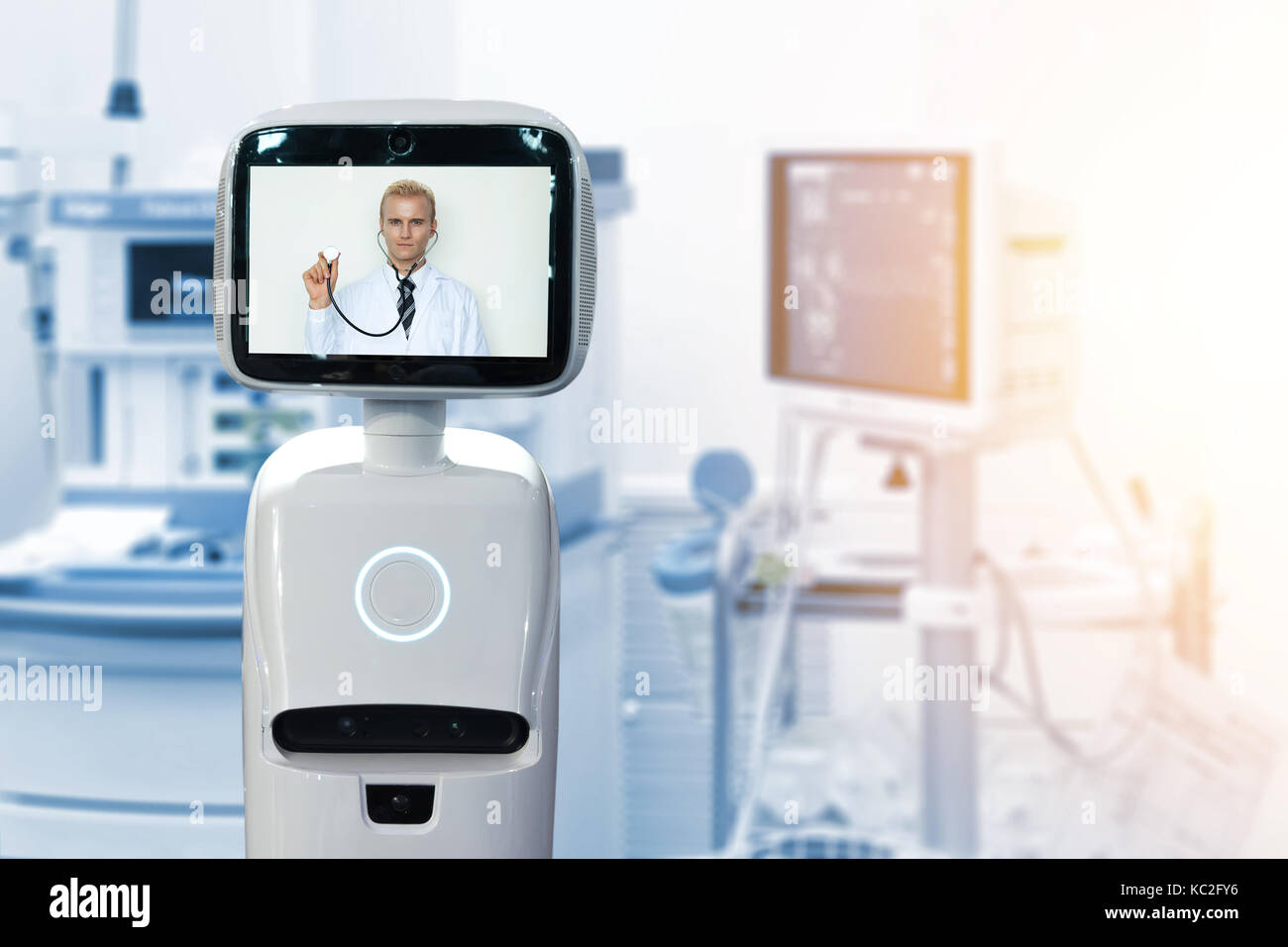 Robotic advisor service technology in healthcare smart hospital ...