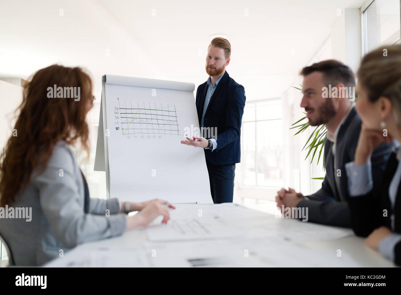 Working presentation hi-res stock photography and images - Alamy