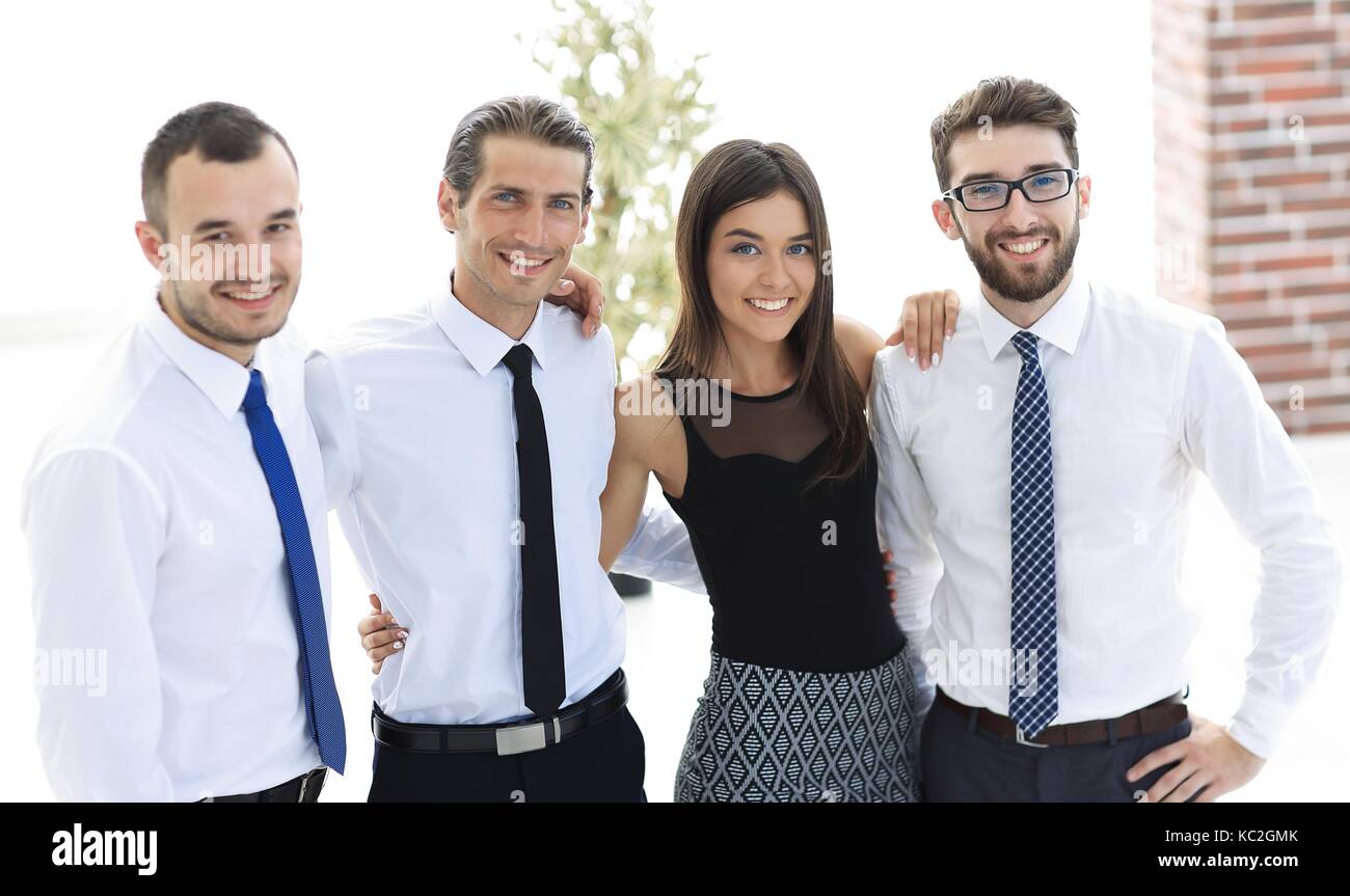 closeup portrait of a professional business team Stock Photo - Alamy