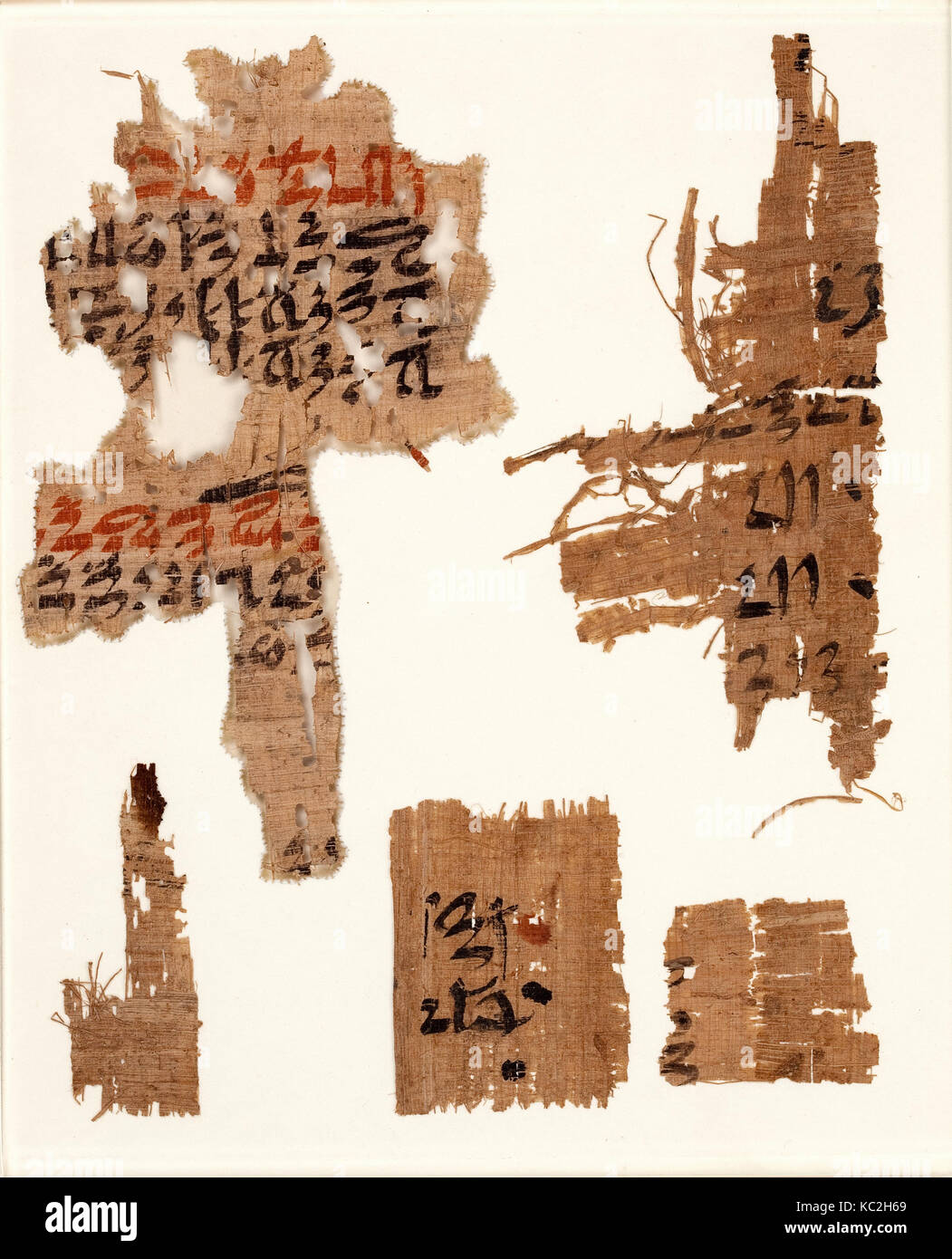 Two papyrus fragments hi-res stock photography and images - Alamy