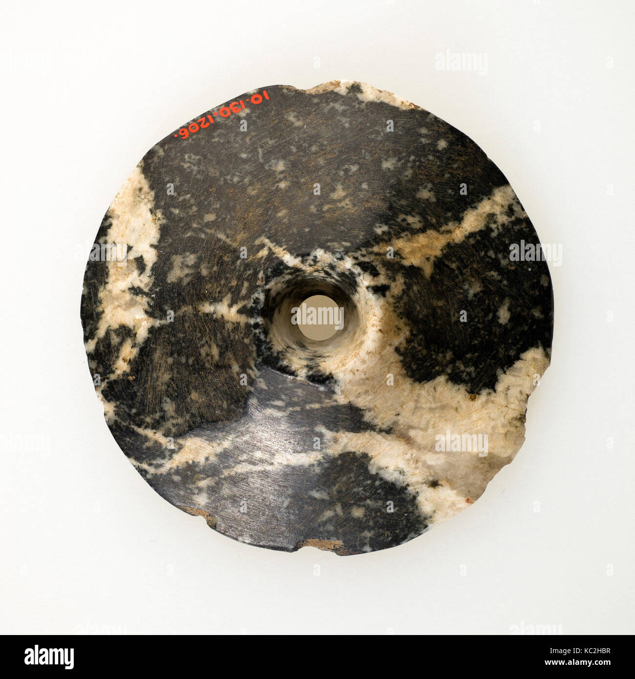 Mace head, Predynastic Period, ca. 3850–2960 B.C., From Egypt, Stone ...