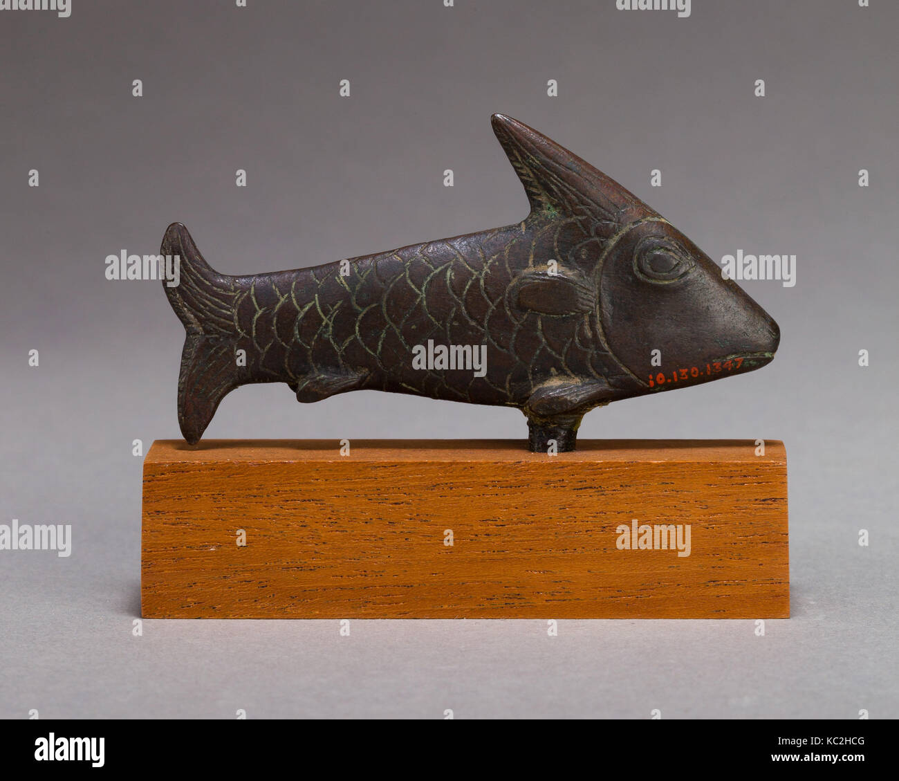 Lepidotus fish, Late Period–Ptolemaic Period, 664–30 B.C., From Egypt ...