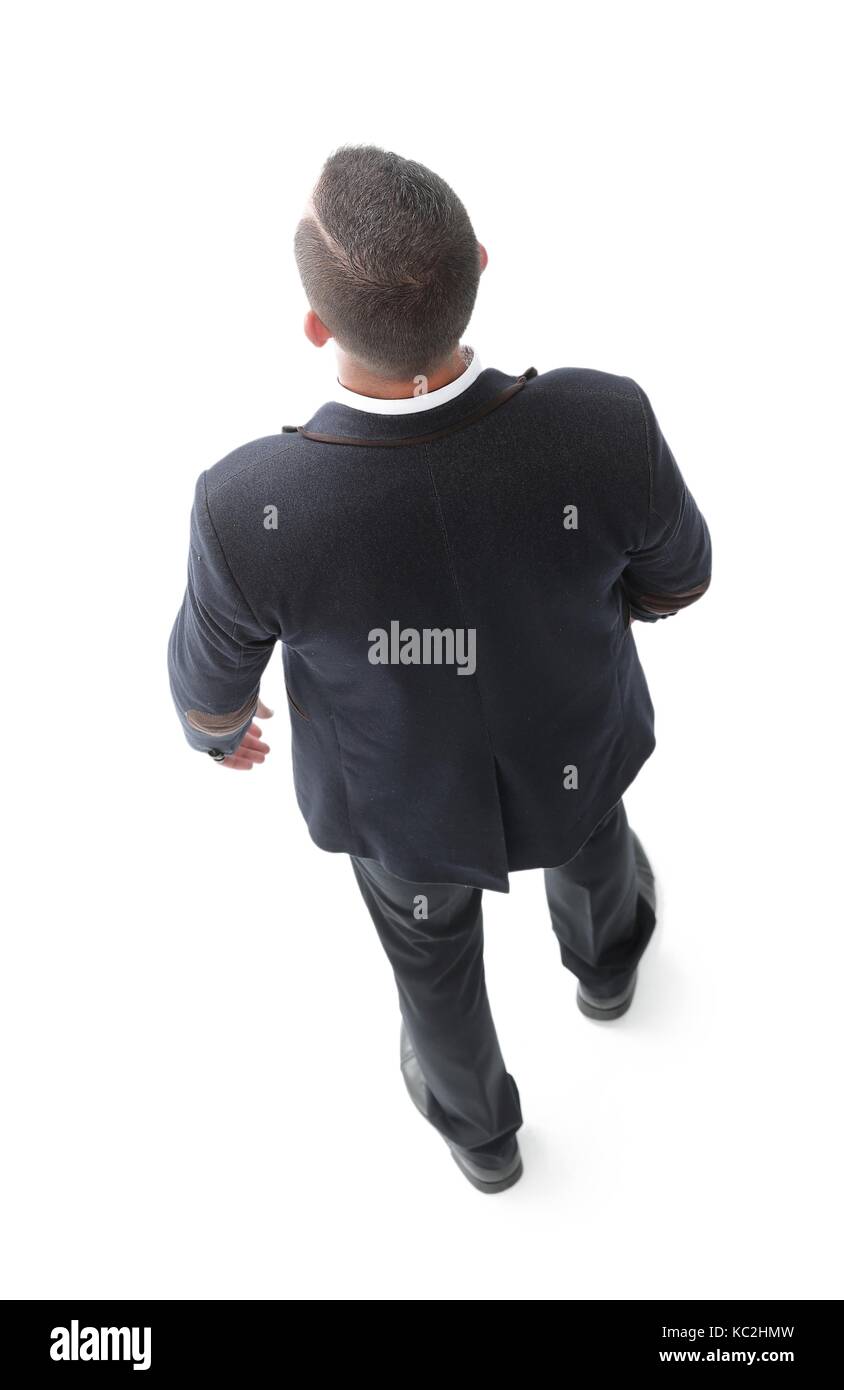 top view of successful businessman Stock Photo - Alamy