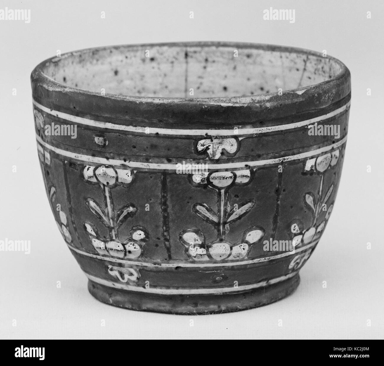 Cup, Edo period (1615–1868), 18th century, Japan, Pottery covered by ...