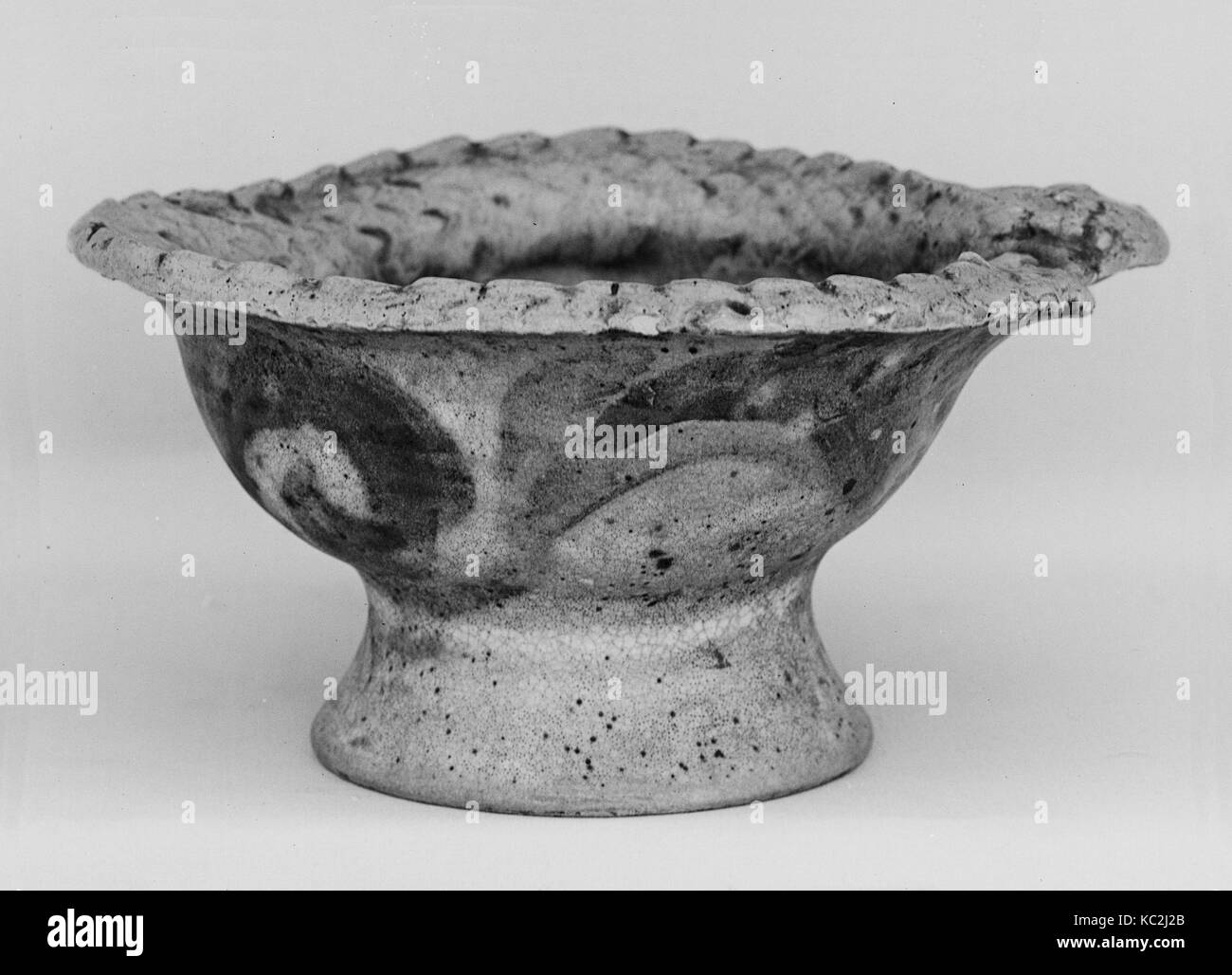Dish, 19th century, Japan, Clay covered with a green glaze (Kyoto ware ...