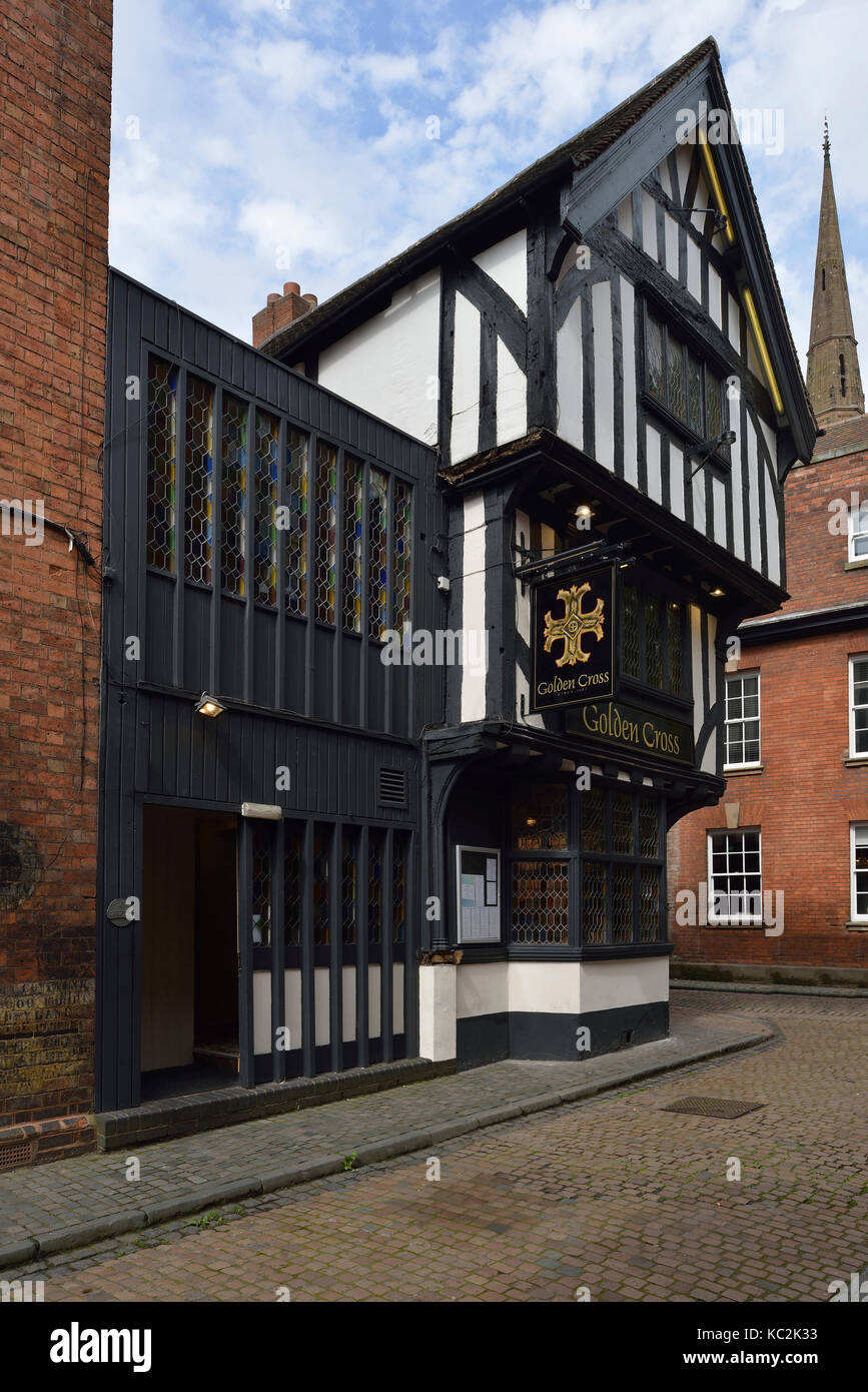 Golden Cross Inn, Circa 1661 Hay Lane, Coventry Stock Photo - Alamy