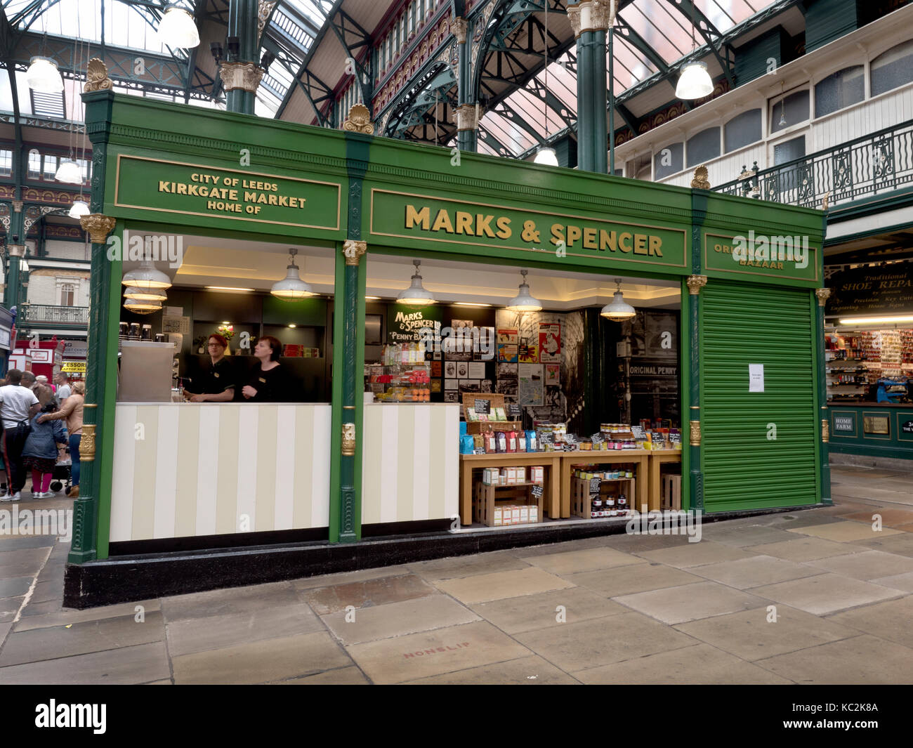 Kirkgate market leeds hi-res stock photography and images - Alamy