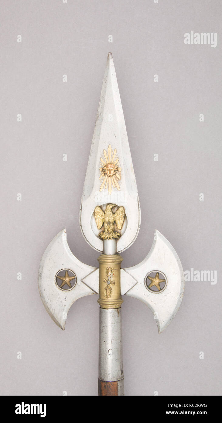 Halberd of the Personal Guard of Joseph Napoleon as King of Spain (1808 ...
