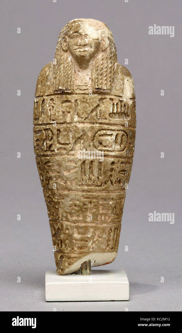 Shabti of Queen Tia, New Kingdom, Ramesside, Dynasty 19, ca. 1295–1186 ...