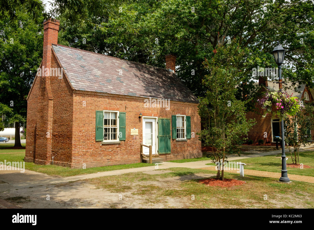 Mathews County Courthouse, Courthouse Square, Mathews, Virginia Stock ...