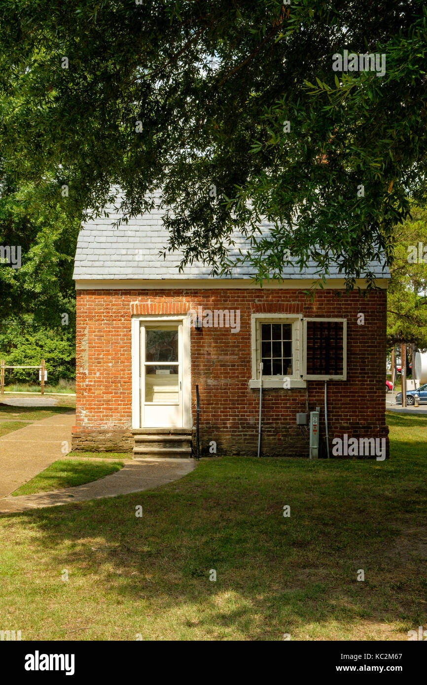 Mathews County Courthouse, Courthouse Square, Mathews, Virginia Stock ...