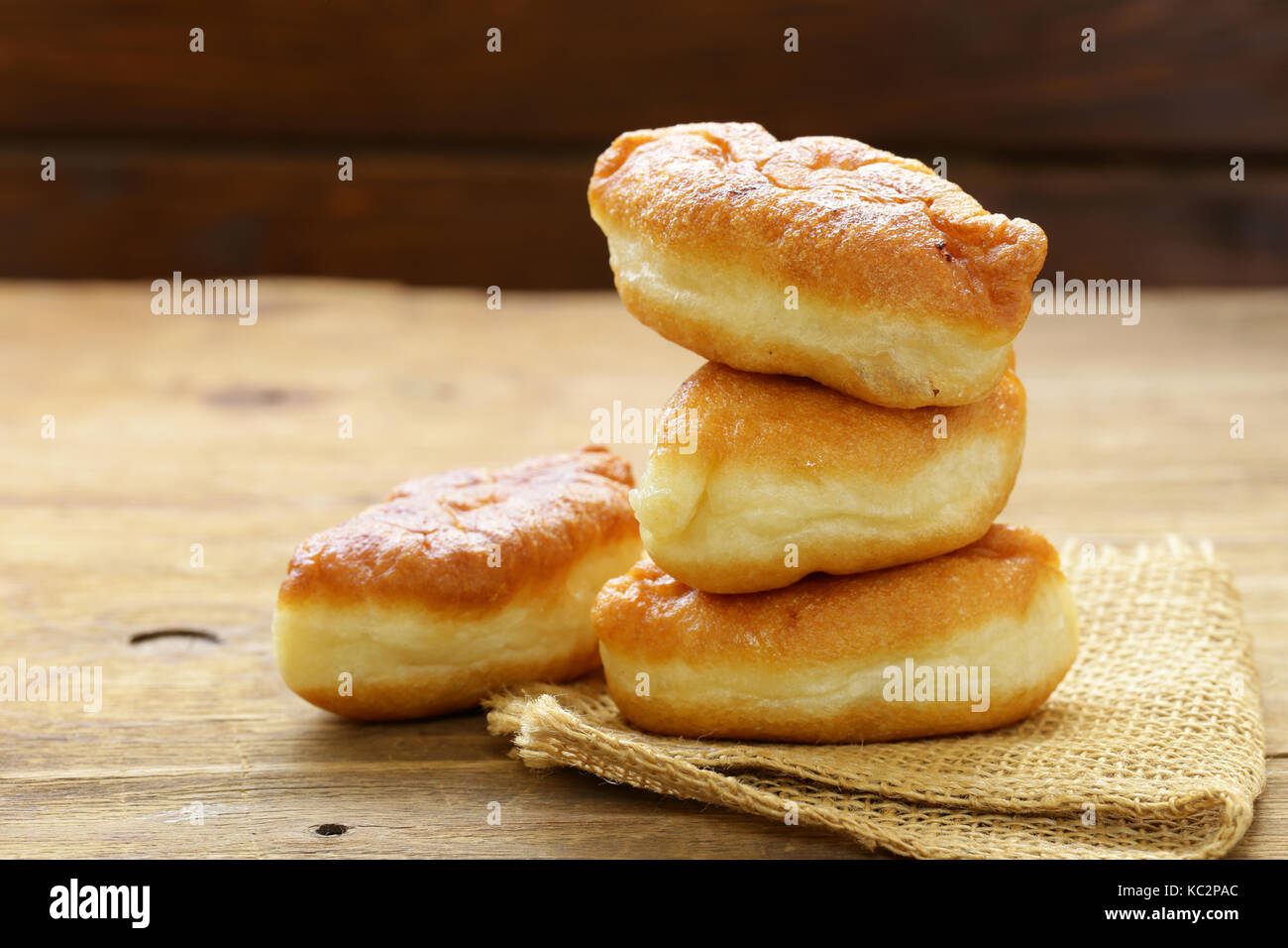 homemade fried patties, rustic style Stock Photo - Alamy